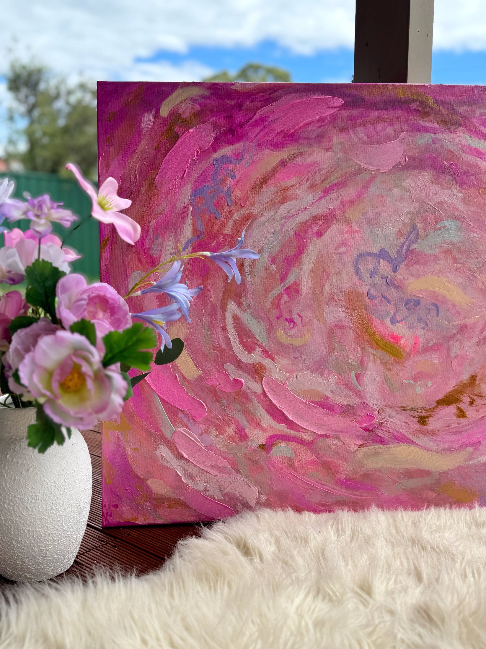 ‘Soulmark’ - Abstract art on canvas – Isla Dream Prints